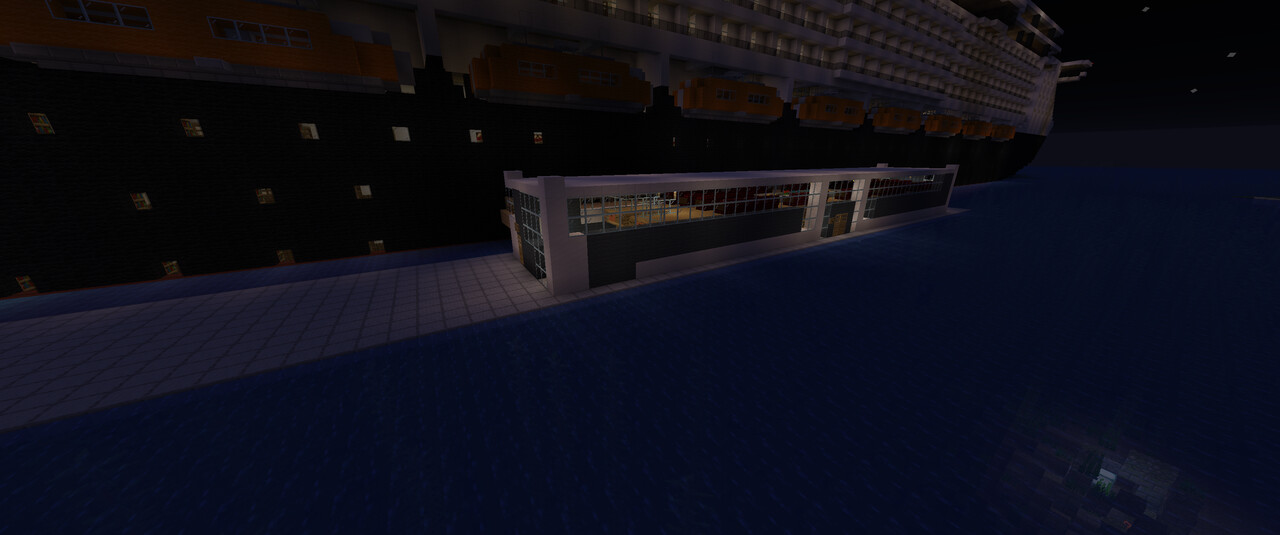Cruise Ship Terminal (Download) Minecraft Map