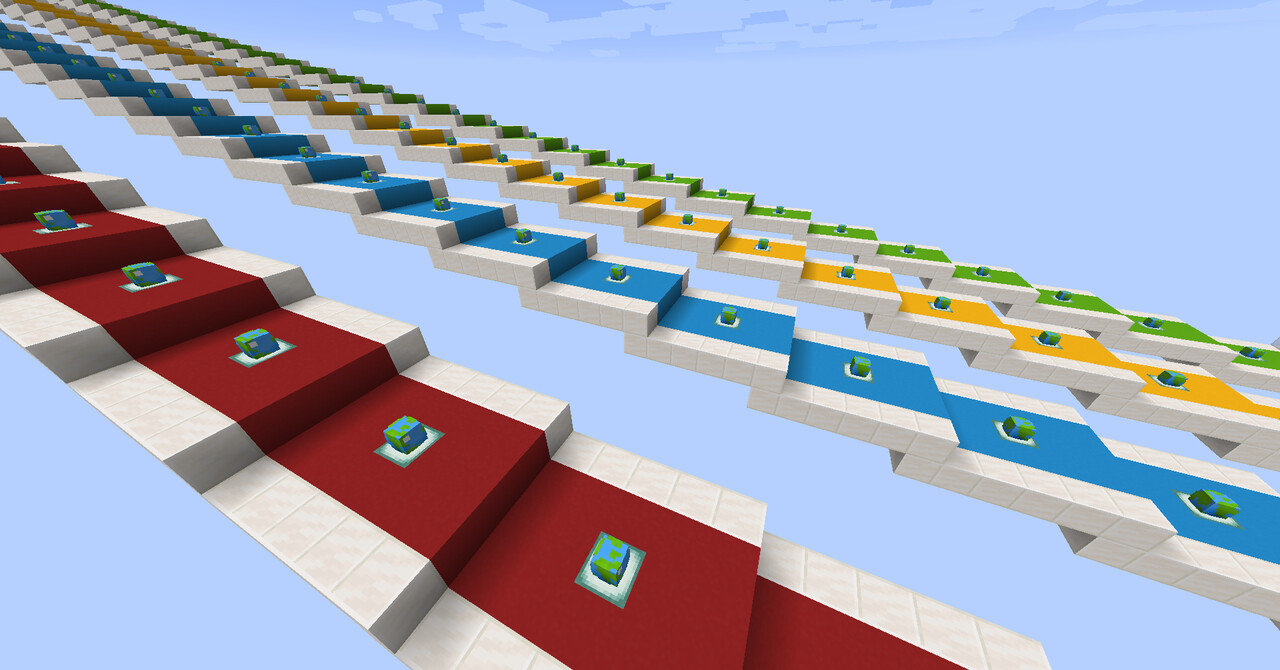 PMC Lucky Blocks || Fun maps for 2-4 players! (x5) Minecraft Map