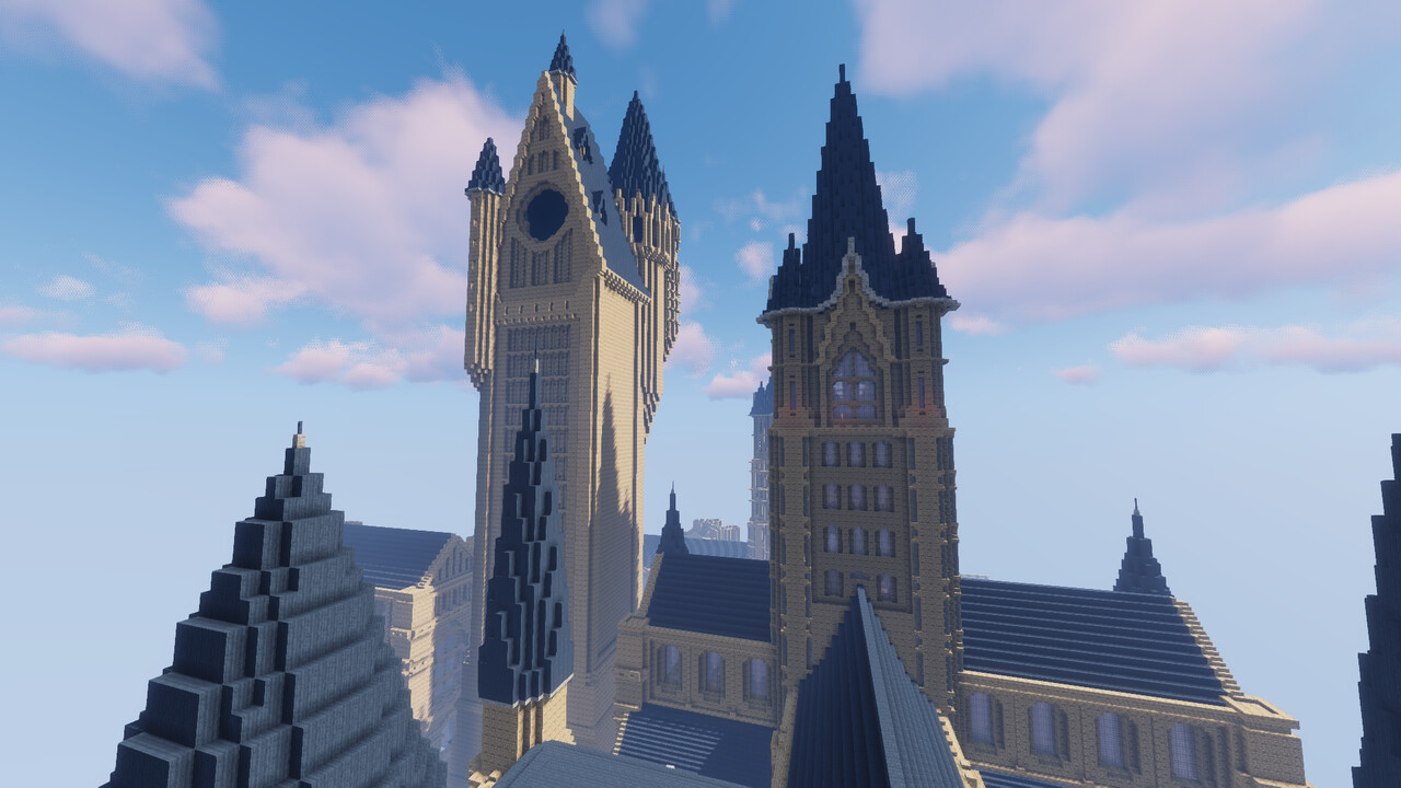 Hogwarts (Farewell Project) | Harry Potter Minecraft Build Minecraft Map