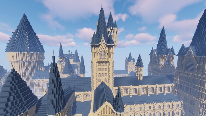 Hogwarts (Farewell Project) | Harry Potter Minecraft Build Minecraft Map