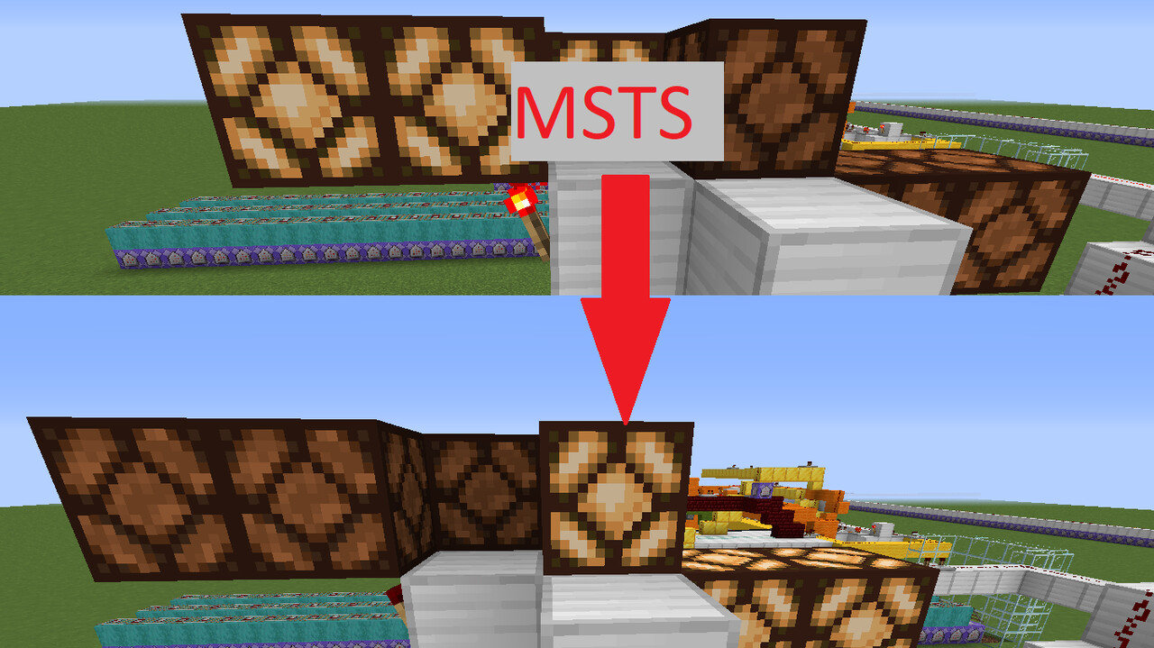 MSTS (Minecart Securtiy Transport System) Minecraft Map