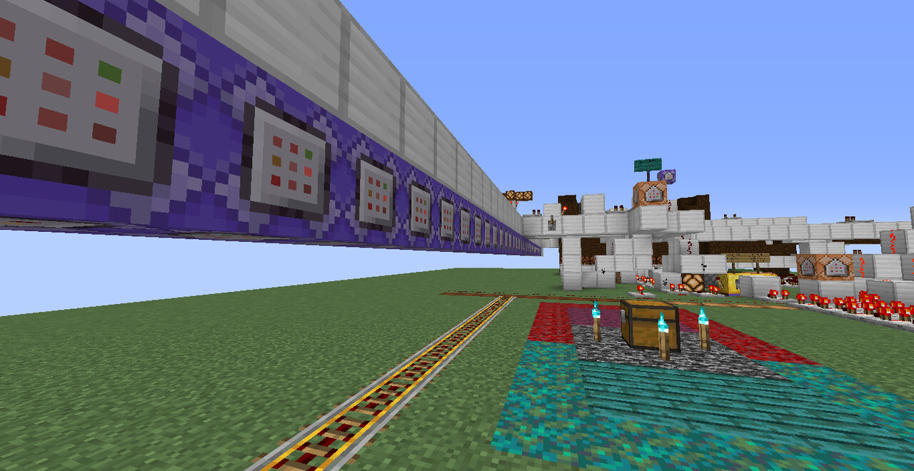 MSTS (Minecart Securtiy Transport System) Minecraft Map