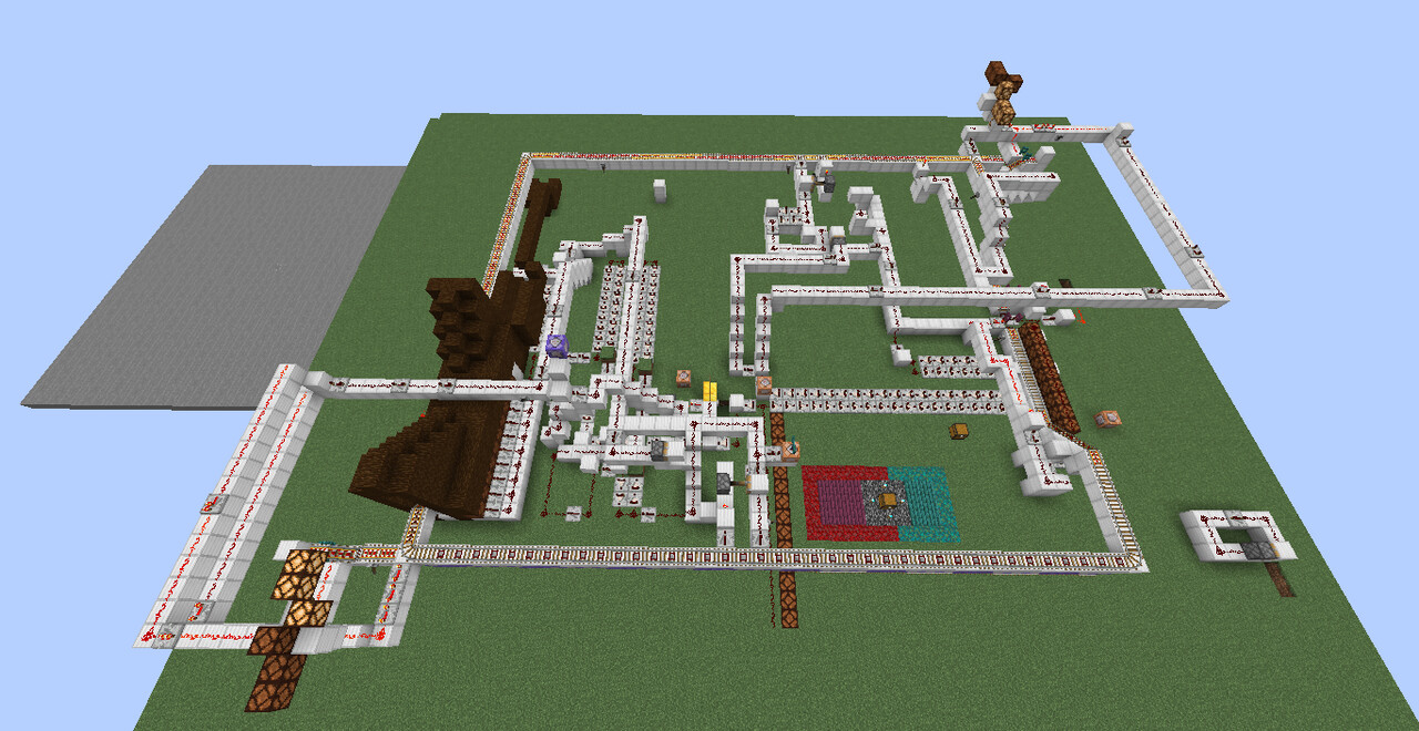 MSTS (Minecart Securtiy Transport System) Minecraft Map