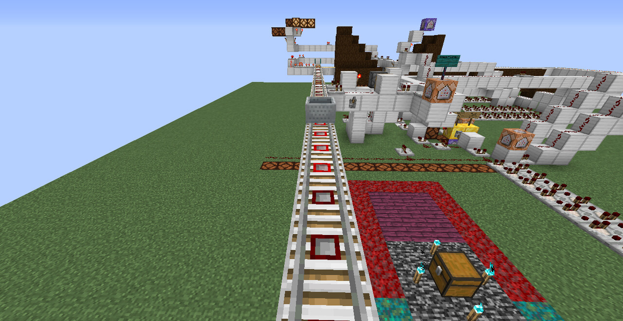 MSTS (Minecart Securtiy Transport System) Minecraft Map