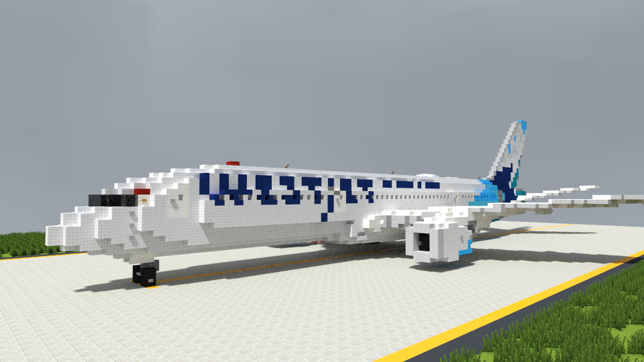 WestJet Boeing 787-9 [1.5:1] Minecraft Map