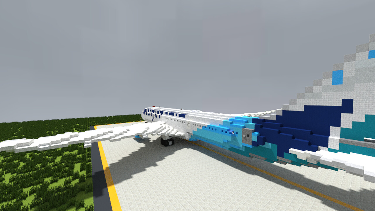 WestJet Boeing 787-9 [1.5:1] Minecraft Map