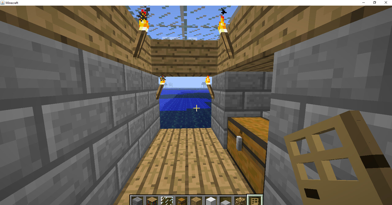 1.0. Modern House Minecraft Map