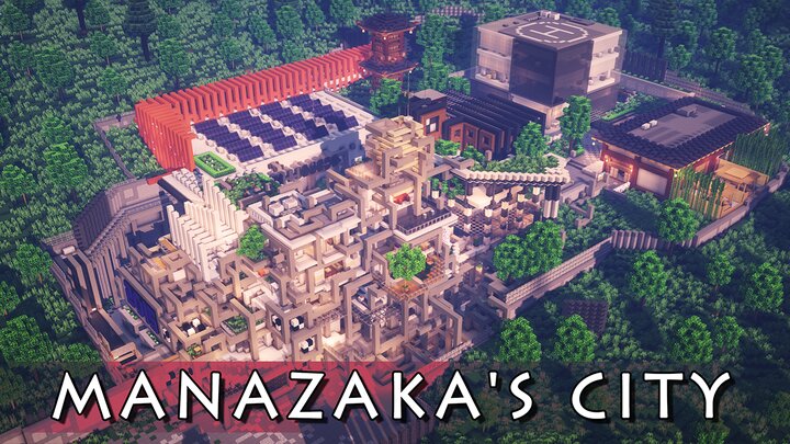 MANAZAKA's city - v6 (1.16.3) Minecraft Map