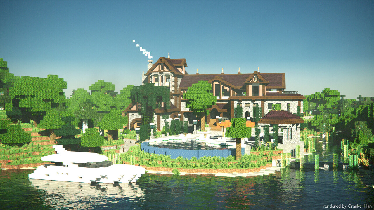 Seaside Mansion Minecraft Map