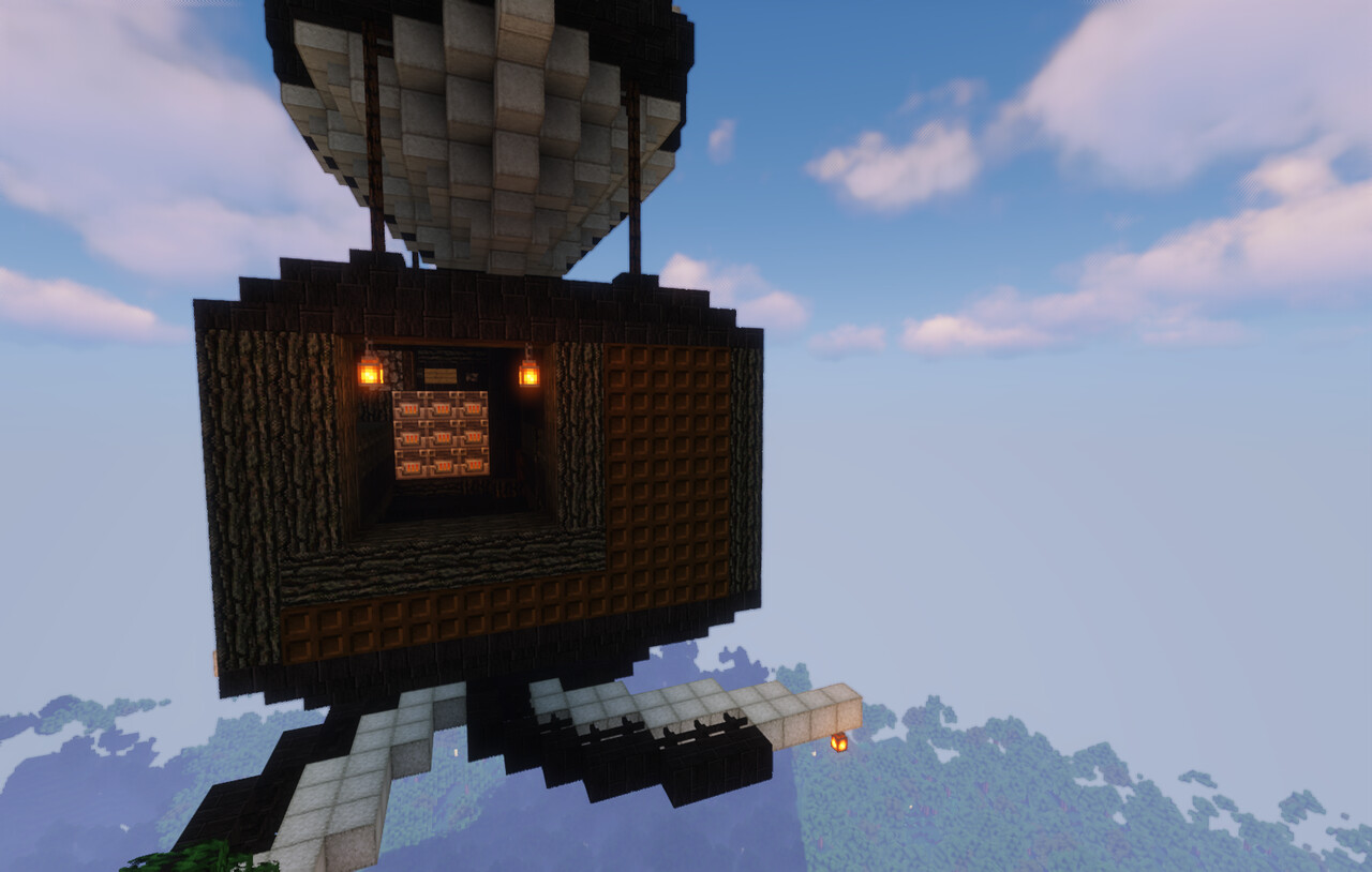 Redstone Flying Machines Minecraft Map
