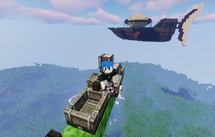 Redstone Flying Machines Minecraft Map