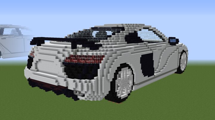 Audi R8 V10 + Minecraft Map