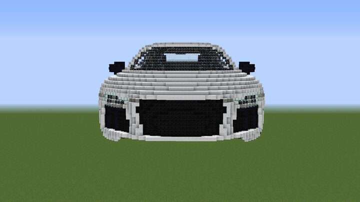 Audi R8 V10 + Minecraft Map