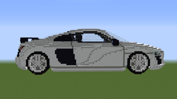 Audi R8 V10 + Minecraft Map