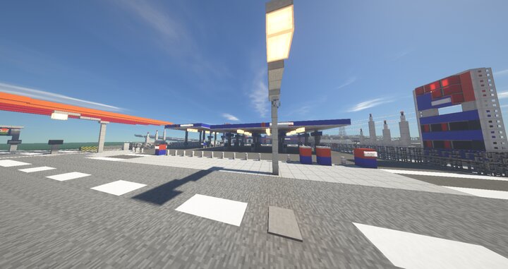 Untitled Gas Station Minecraft Map