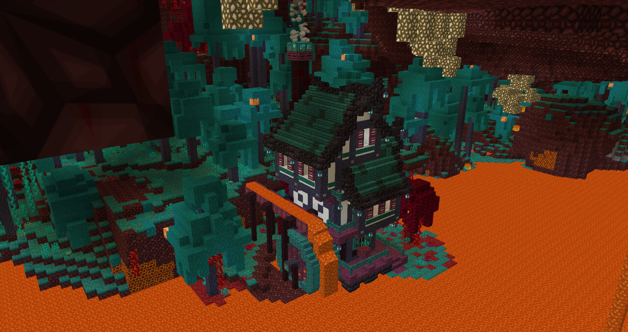 Minecraft Nether Lava Mill - TUTORIAL Minecraft Map