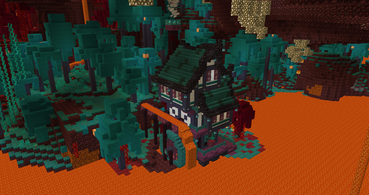 Minecraft Nether Lava Mill - TUTORIAL Minecraft Map