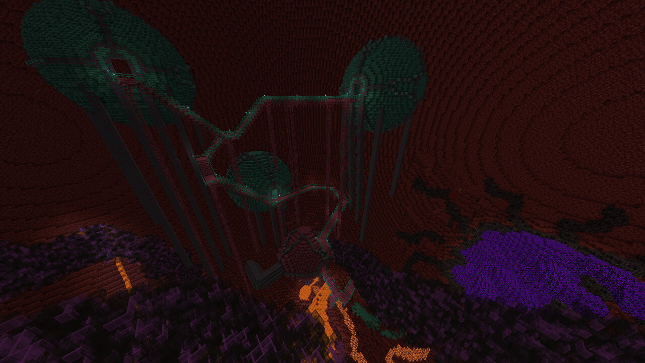 Attack on Nether - Nether Build Contest Submission Minecraft Map