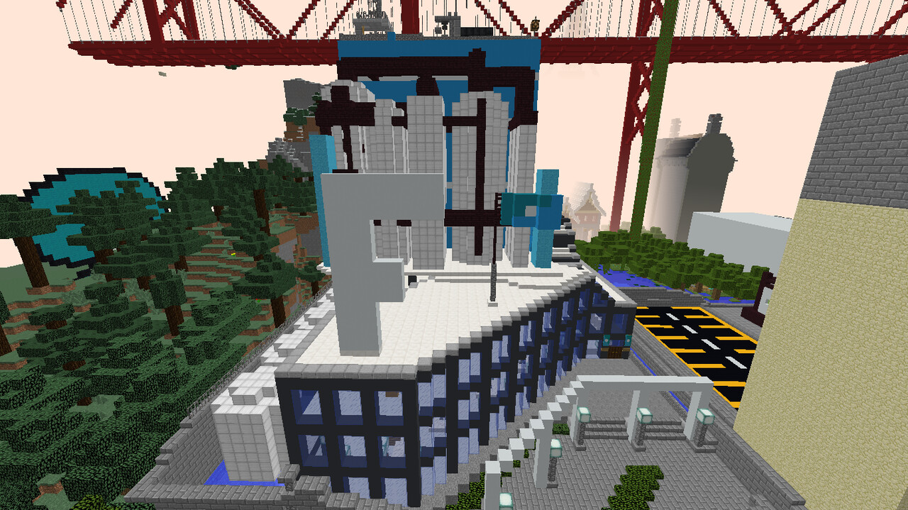 Future Express (Going to space) Minecraft Map