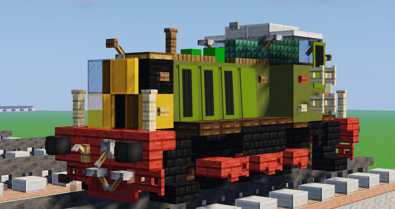 British Rail Class 07 Diesel Shunter Locomotive Minecraft Map