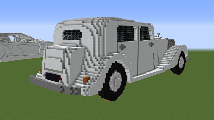 1934 Rolls Royce Phantom II Minecraft Map