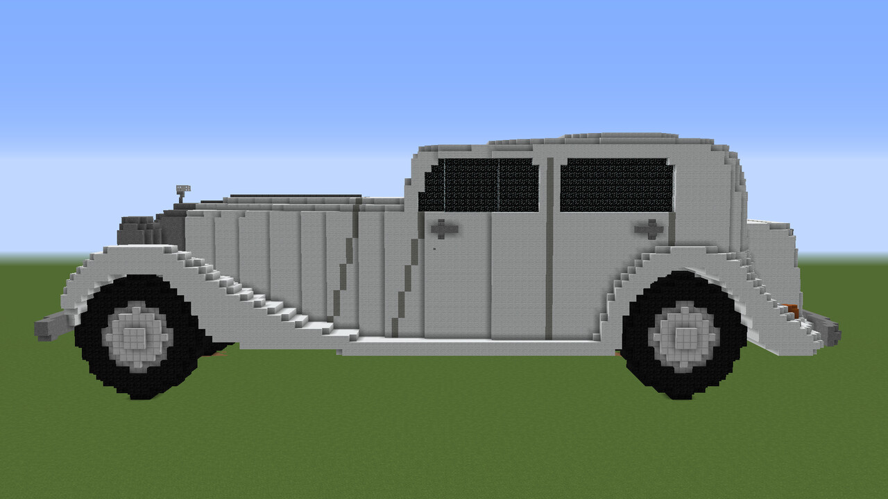 1934 Rolls Royce Phantom II Minecraft Map