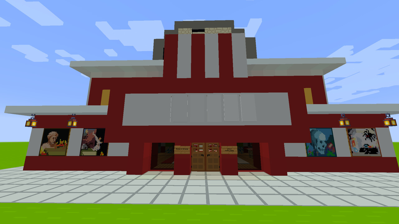 Modern Cinema Minecraft Map