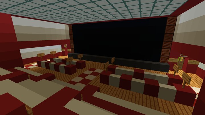 Modern Cinema Minecraft Map