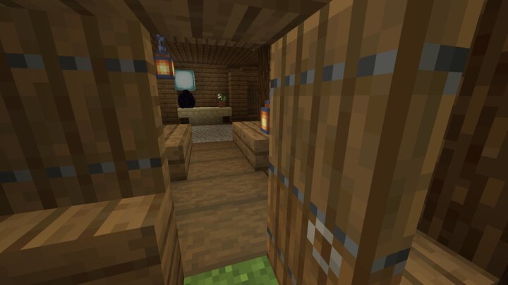 Old house with beautiful walk way Minecraft Map