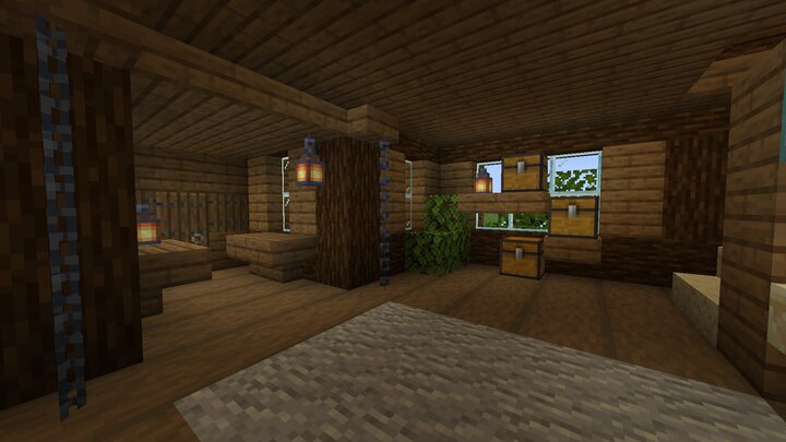 Old house with beautiful walk way Minecraft Map