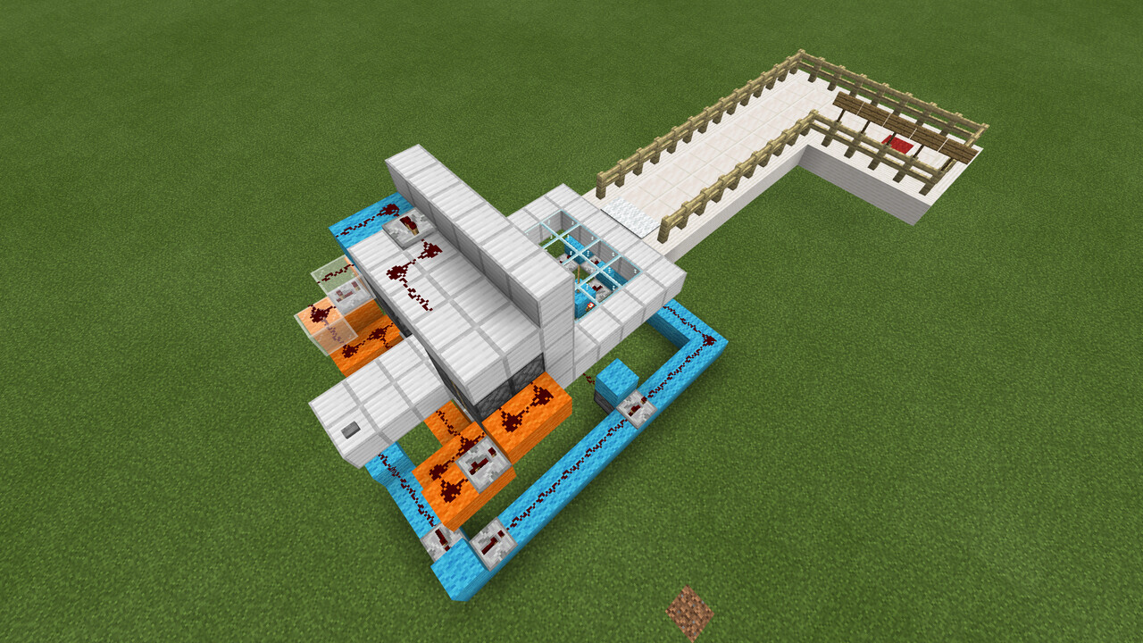 Redstone 2/2 Jeb Door Bedrock Edition Minecraft Map