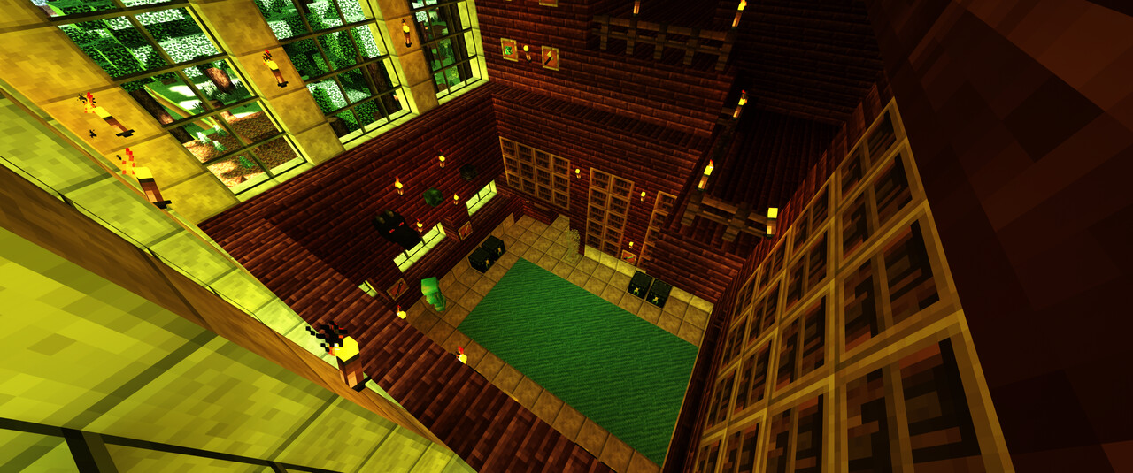 Mansion Party for 10: Multiplayer mansion map Minecraft Map