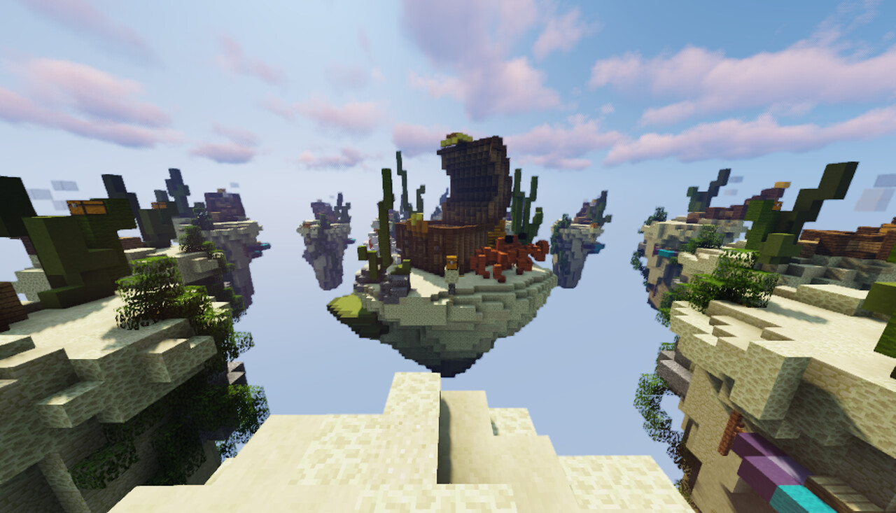 SkyWars Map [Aquamarine] Minecraft Map