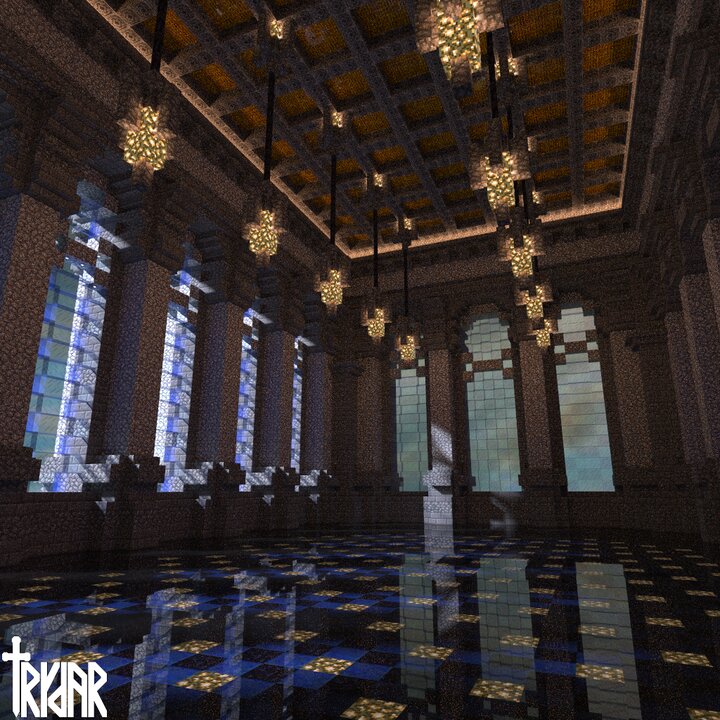 Large Roman Temple +tutorial Minecraft Map