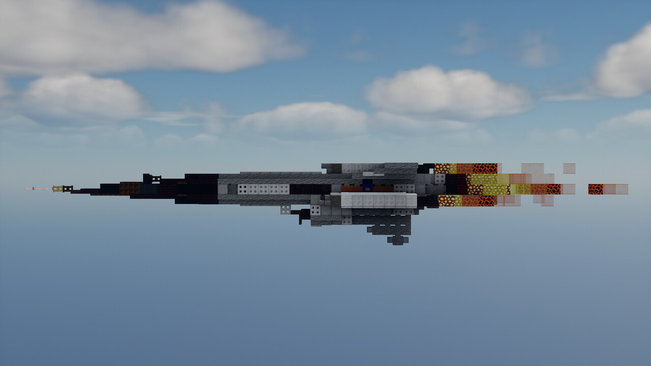 Project Pluto SLAM Missile - 1.5:1 Minecraft Map