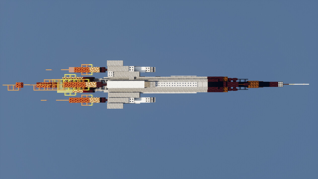 Project Pluto SLAM Missile - 1.5:1 Minecraft Map