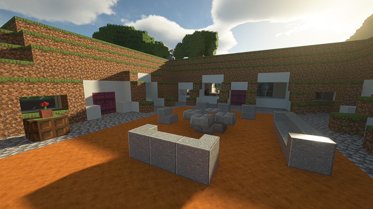 Green Magic Home MURANO Hobbit Hole - 1.16.1 Minecraft Map