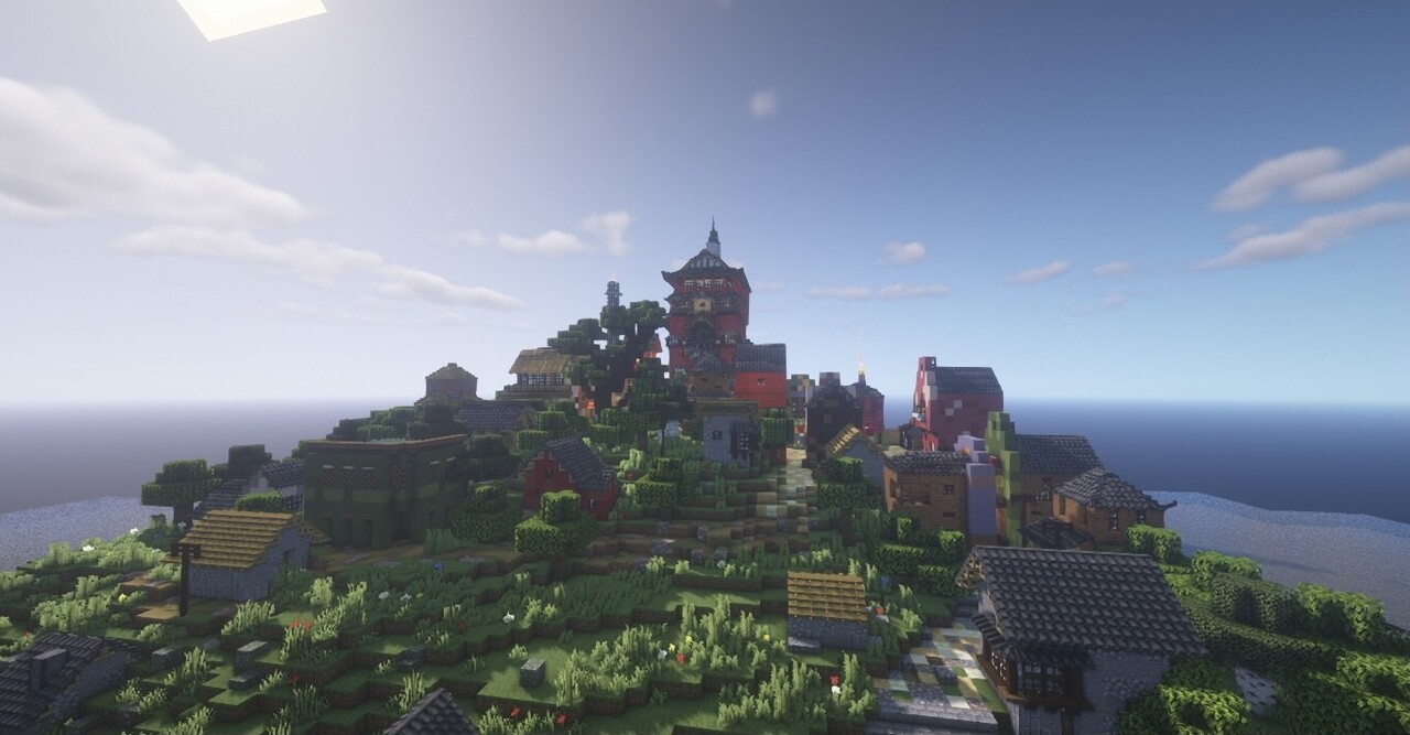 Spirited Away Minecraft Map