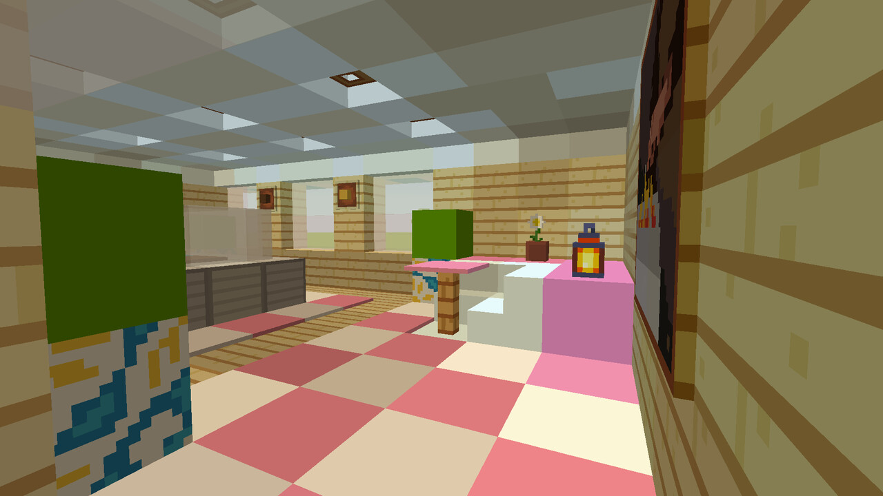 Ice Cream Parlor Minecraft Map