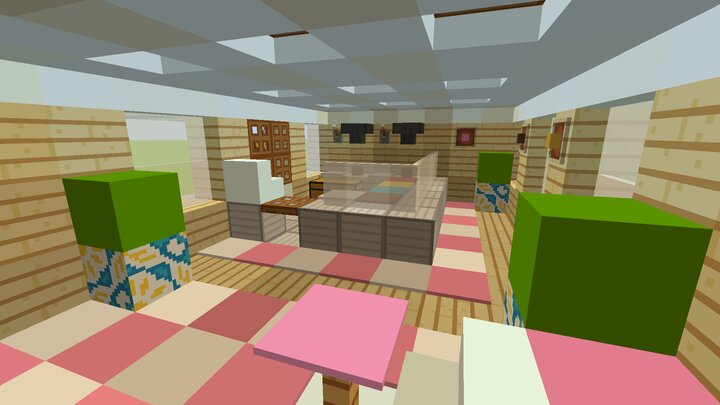 Ice Cream Parlor Minecraft Map