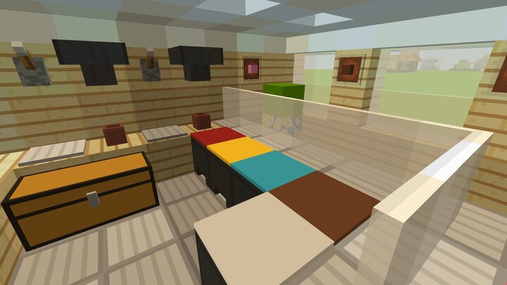 Ice Cream Parlor Minecraft Map