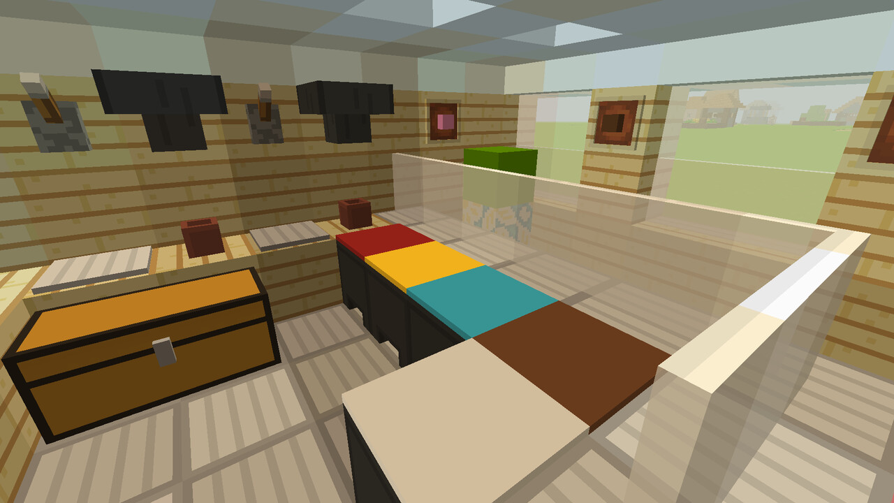 Ice Cream Parlor Minecraft Map