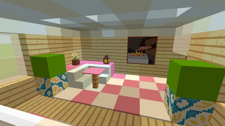 Ice Cream Parlor Minecraft Map