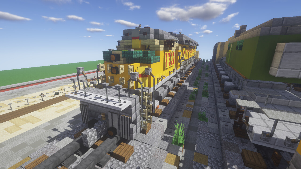 Union Pacific EMD DDA40X Minecraft Map
