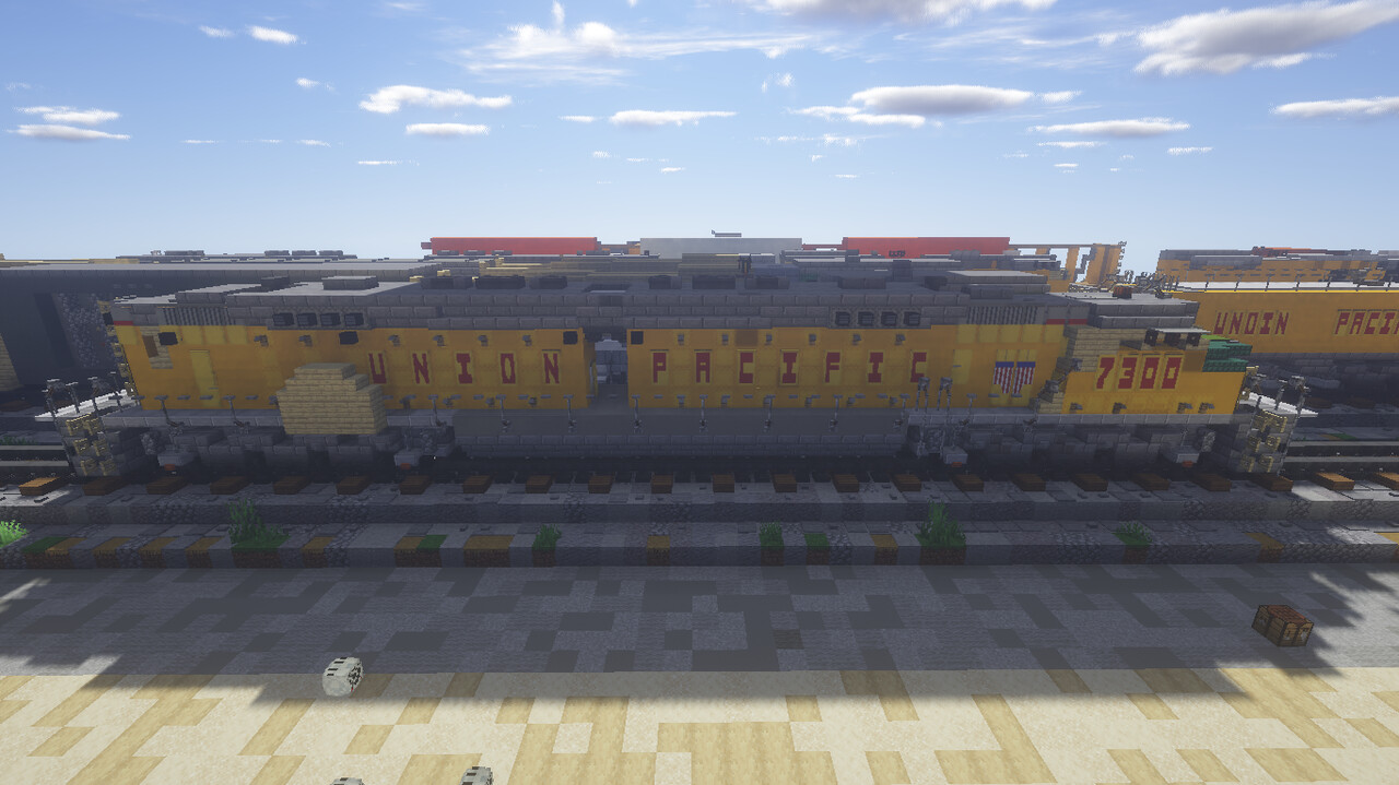 Union Pacific EMD DDA40X Minecraft Map