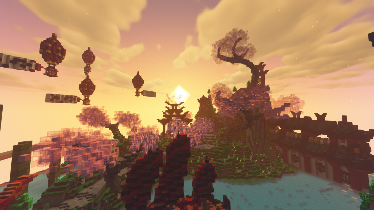 Asian HUB by ZeyKyl Minecraft Map