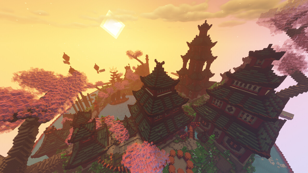 Asian HUB by ZeyKyl Minecraft Map
