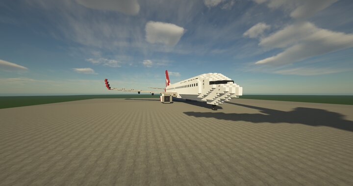 Qantas Fleet Minecraft Map