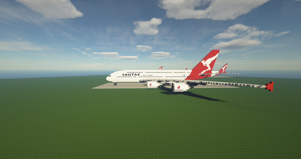 Qantas Fleet Minecraft Map