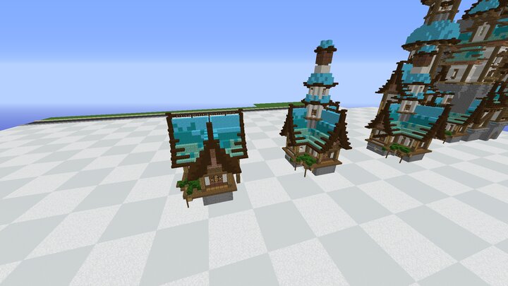 Fantasy house pack | BUILD by : Arocuis Minecraft Map